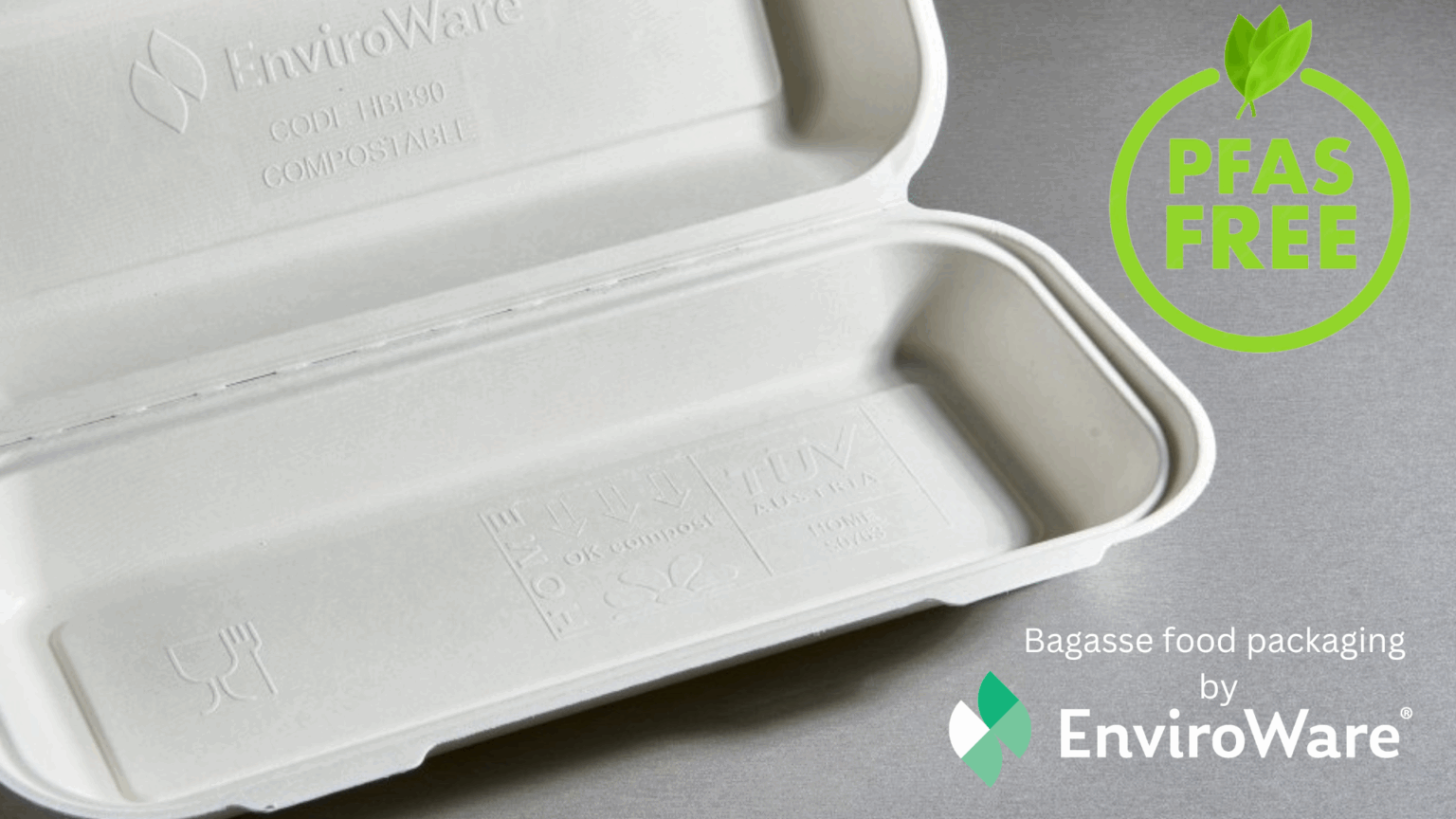 Certified PFAS-Free EnviroWare® Bagasse Food Packaging - Celebration ...